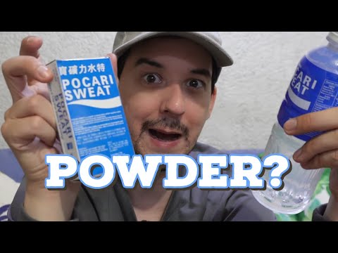 Pocari Sweat as a powder!? - YouTube
