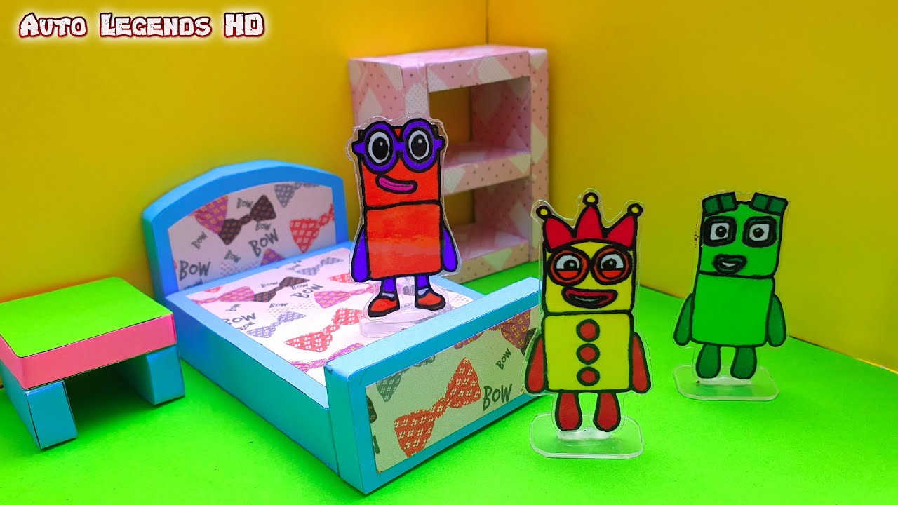 Numberblocks - SIMPLE AND FUNNY THINGS YOU CAN MAKE BY YOURSELF | Auto ...