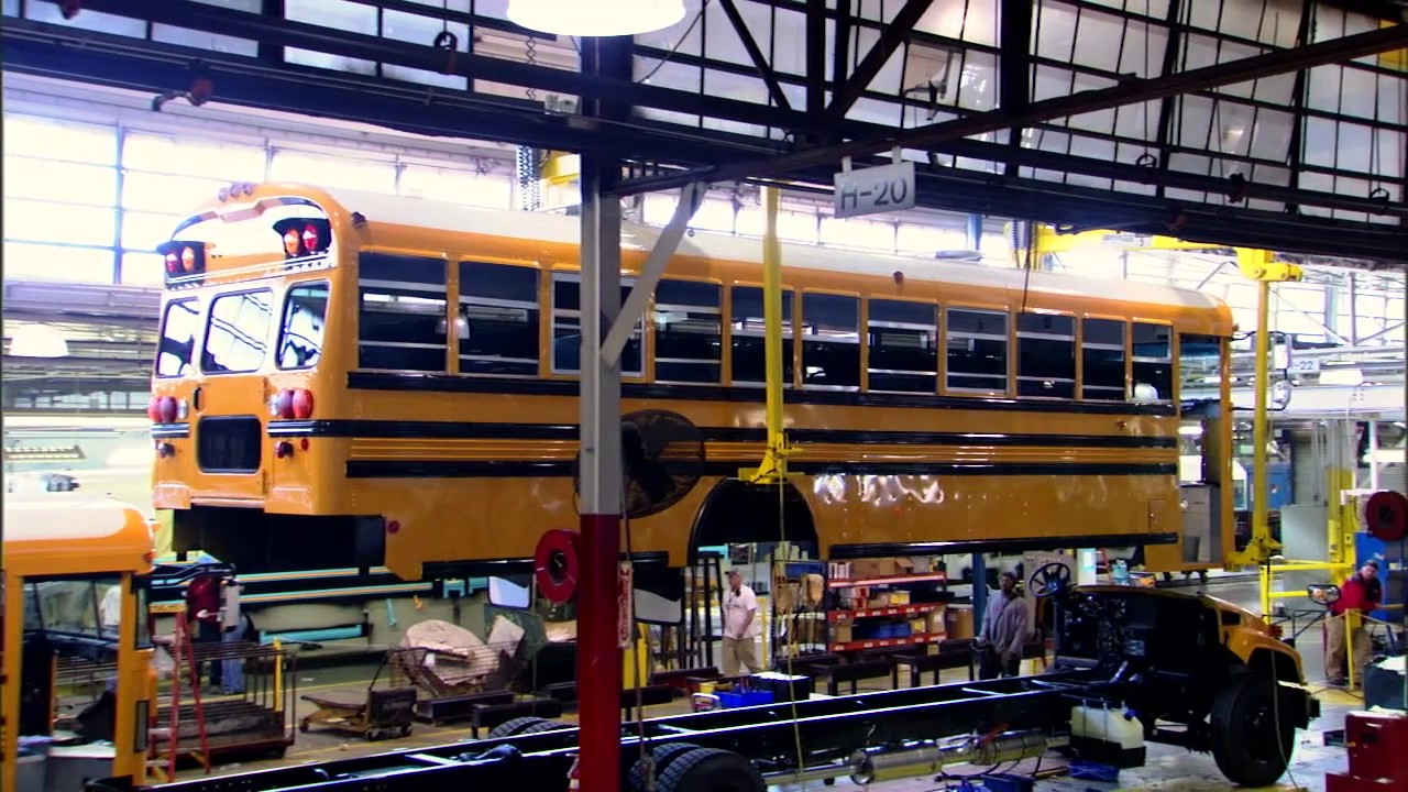 Jobs at Blue Bird: Manufacturing - YouTube