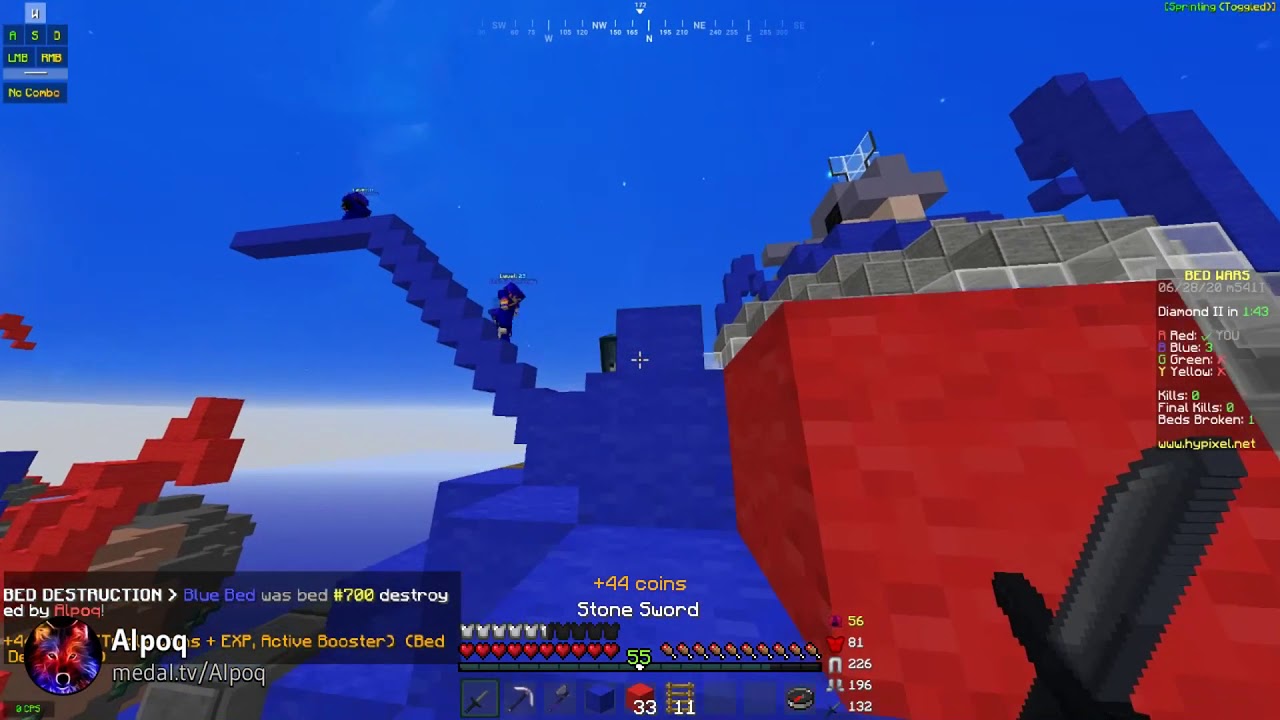 Falling Down (Minecraft Montage) - YouTube