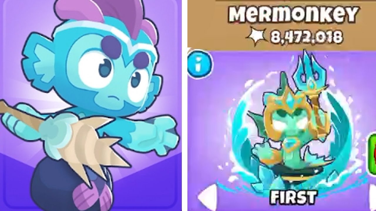 Trying out the new Mermonkey | Bloons TD6 - YouTube