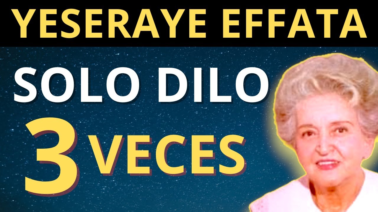 🌟 RIQUEZA INMEDIATA SURREAL VENDRÁ CON EL Mantra YESERAYE EFFATA 📿 Tus ...