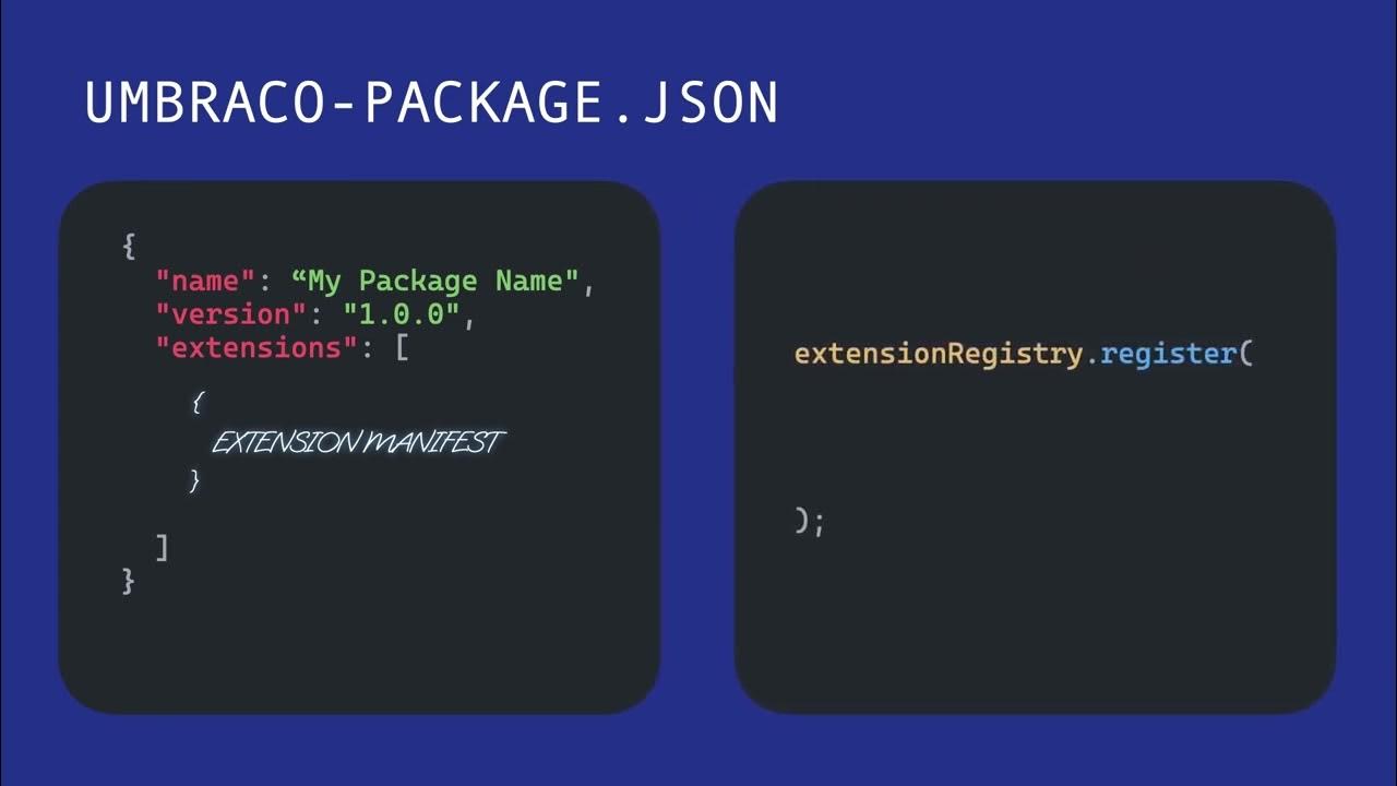 Umbraco 14: The New Extension API - YouTube