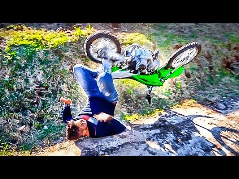 ACONTECEU ISSO NO MORRO DO DESAFIO COM A MINI MOTO