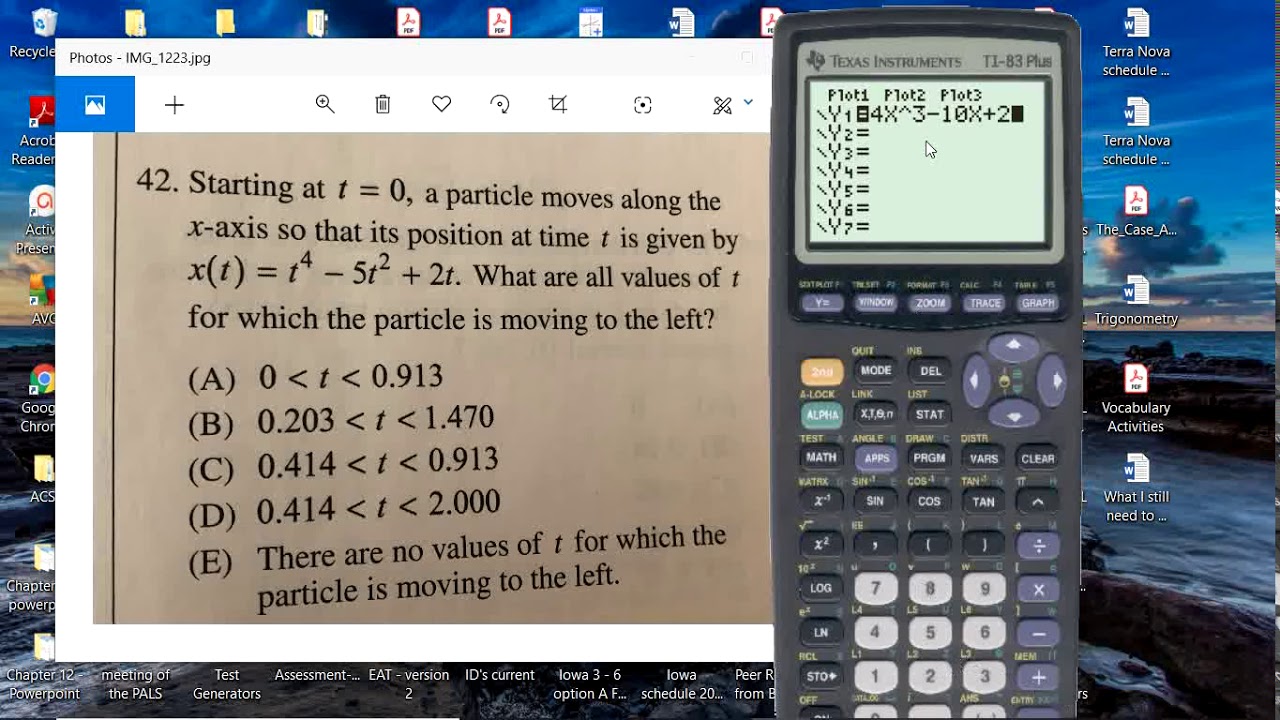 Question 42 Calculus CLEP Study Guide 2018 - YouTube
