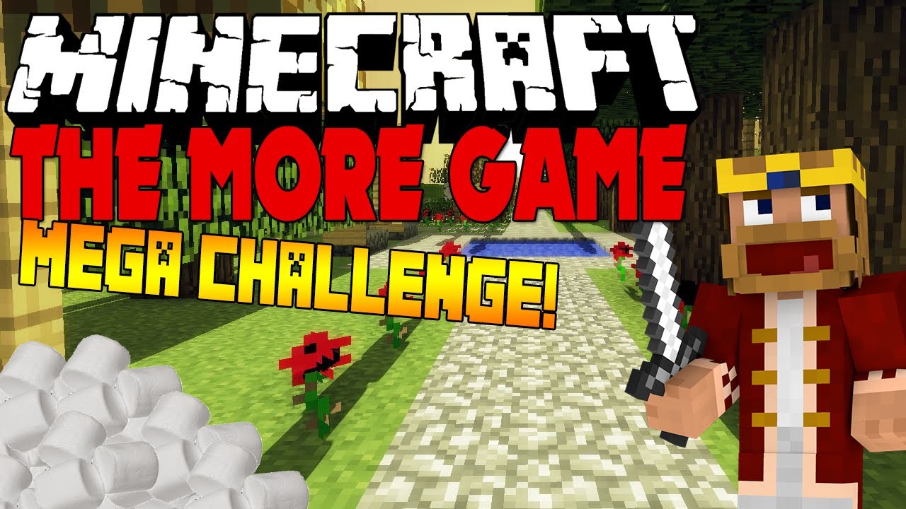MEGA CHALLENGE! - Minecraft: The More Game #018 - SURVIVAL GAMES - YouTube