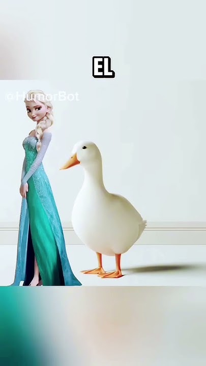 Elsa pato #memes #disney #peliculas - YouTube