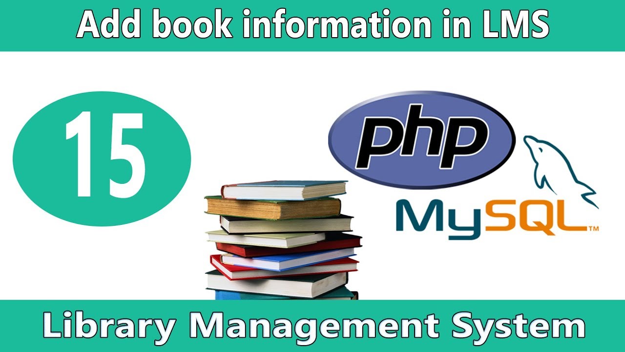 LMS - Part 15 ( Add book information in LMS ) - YouTube