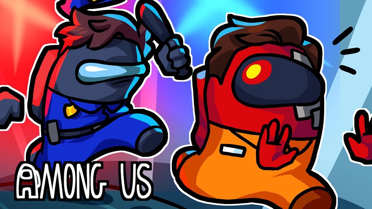 Among Us but it’s COPS AND ROBBERS... - YouTube