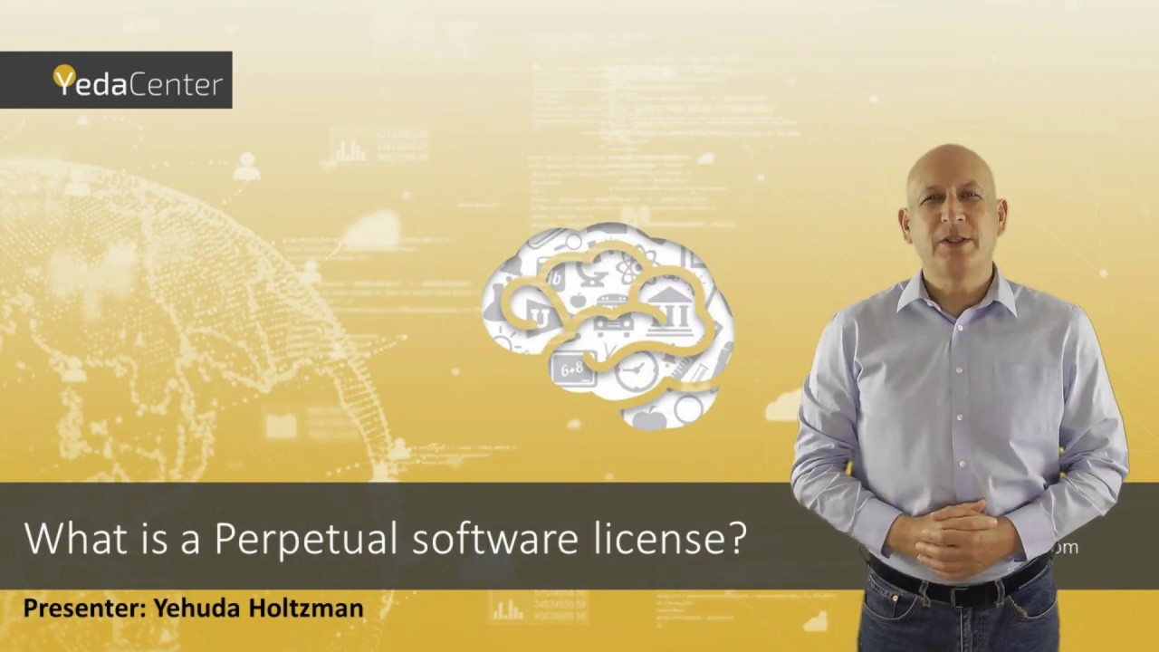 What is a Perpetual software license? - YouTube