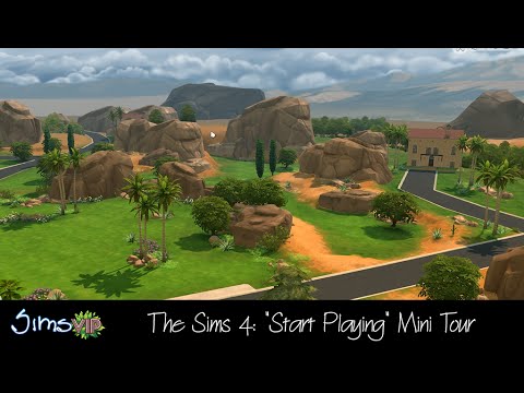 The Sims 4 Mini Tour: Starting Up Your Game - YouTube