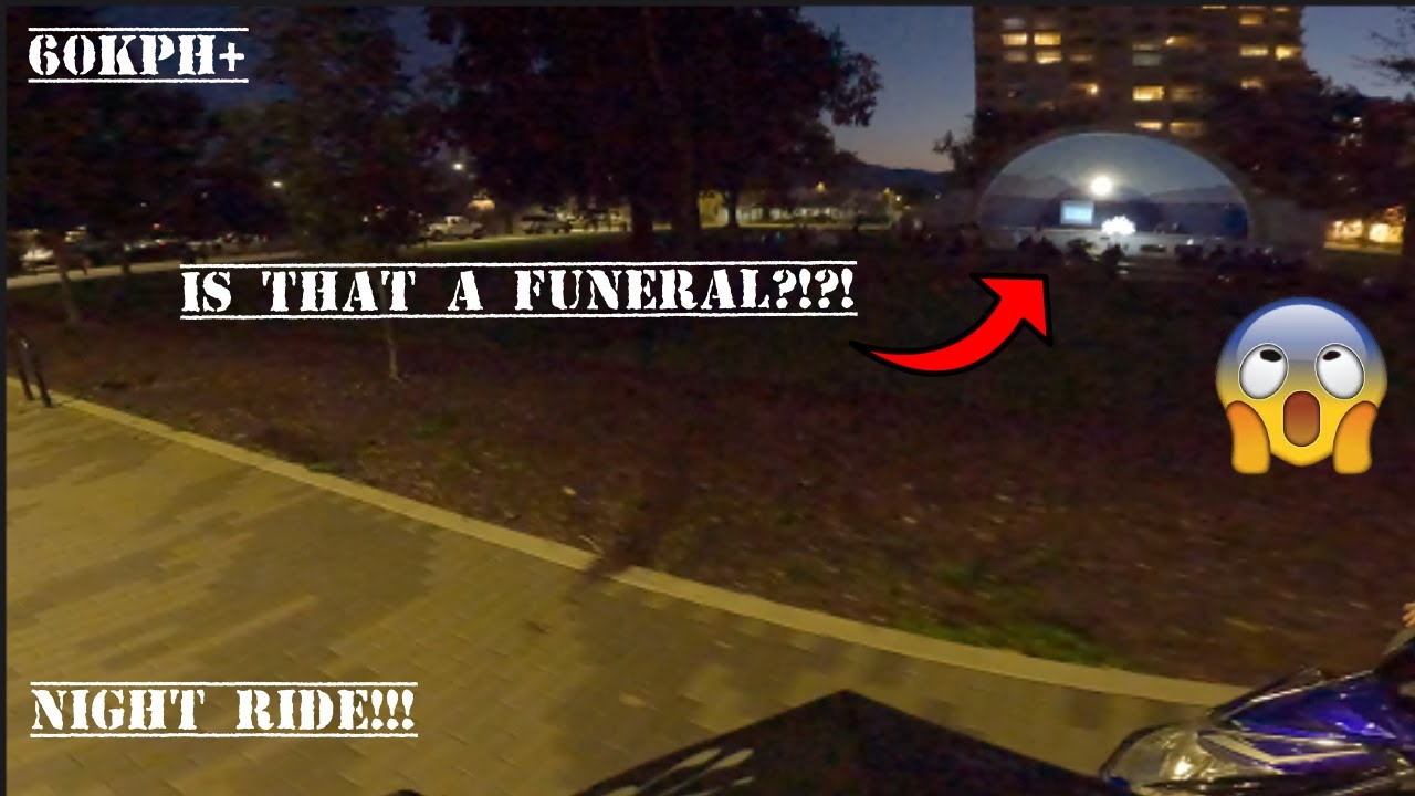 RIDSTAR Q20 NIGHT RIDE!!! (messing around with a friend) #3 - YouTube