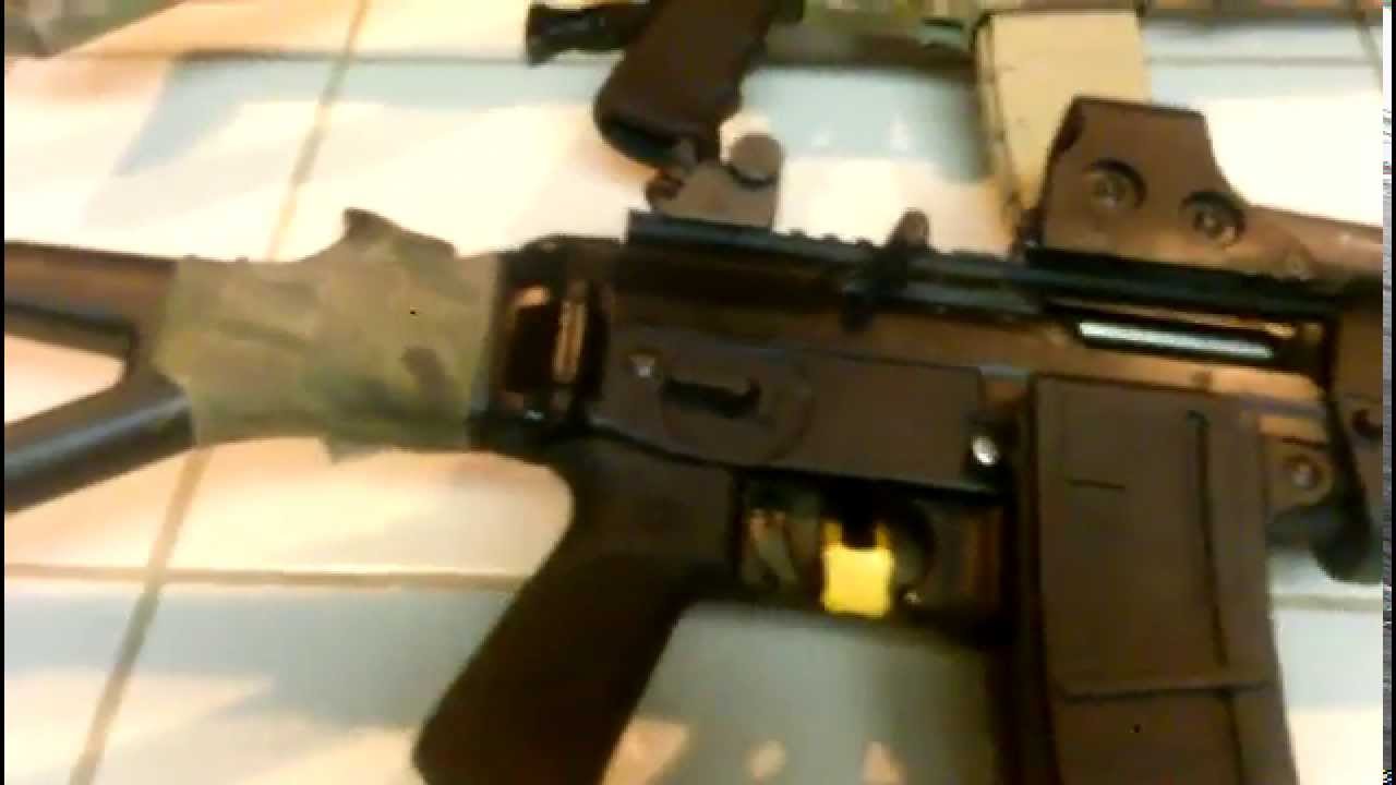 Sig 55X w/ Hogue grips - YouTube