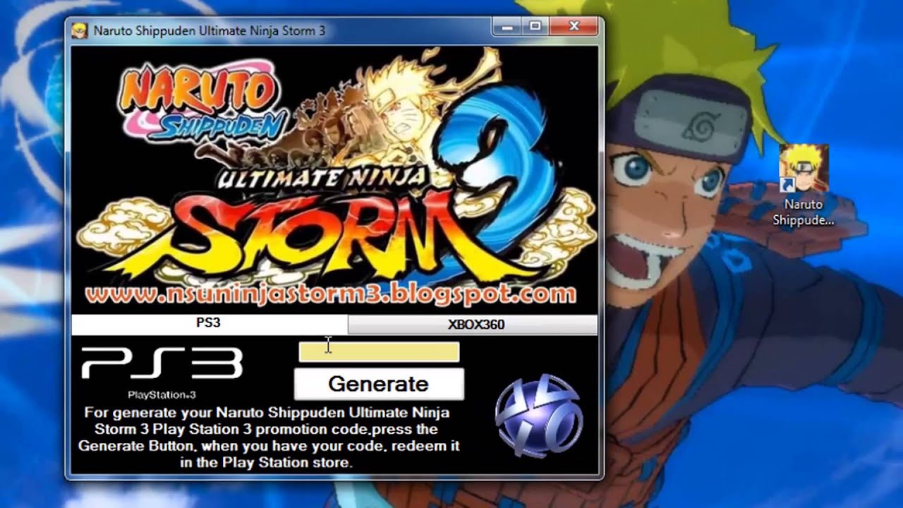 Naruto Shippuden Ultimate Ninja Storm 3 Keygen - YouTube