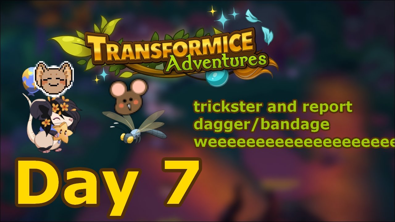 Playing Transformice Adventures everyday (Day 7) - YouTube