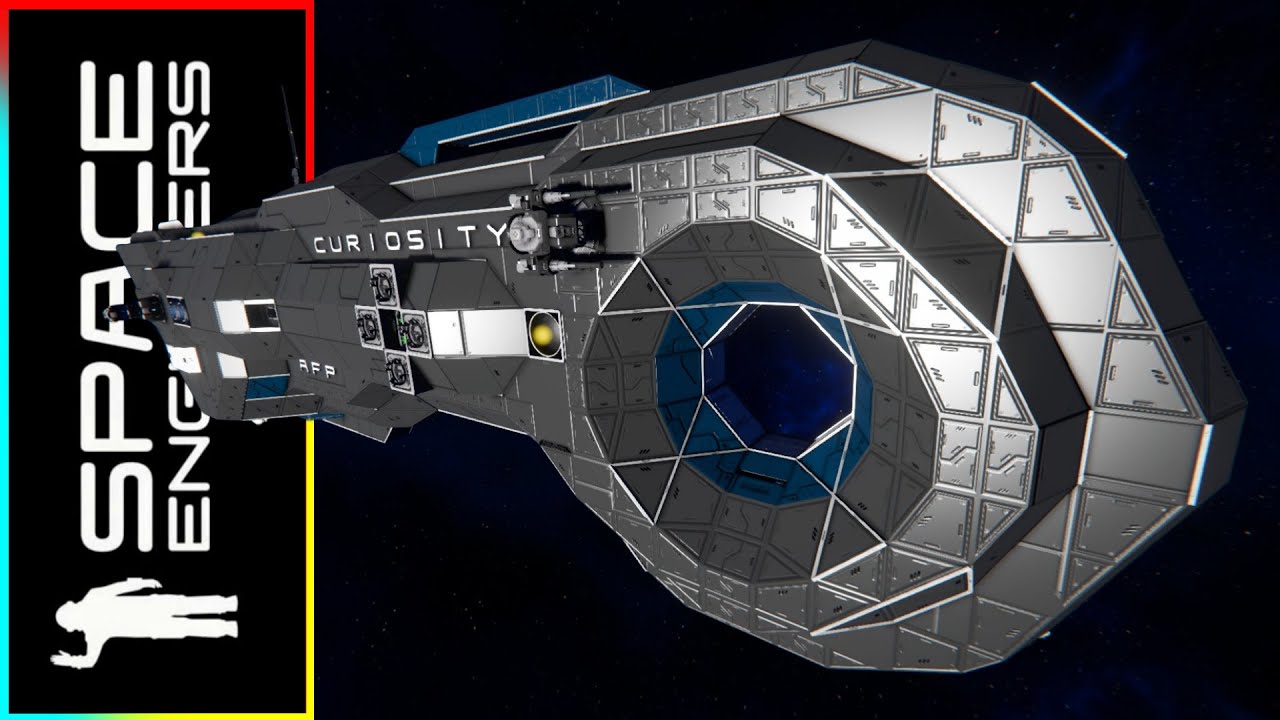 The Curiosity Class Exploration Corvette! - Space Engineers - YouTube