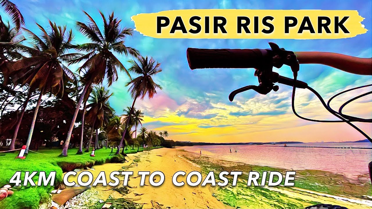 Pasir Ris Park 4km Coast to Coast Cycling - YouTube