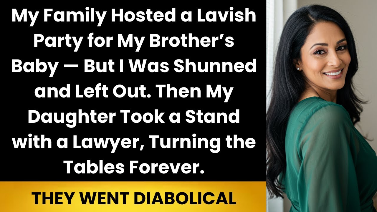My Family Shunned Me at My Brother’s Baby Party — Then My Daughter ...