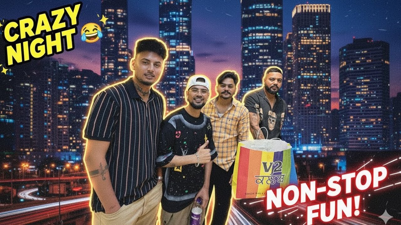 Crazy Night in our City | Non Stop Fun with Friends 🤪🔥 - YouTube