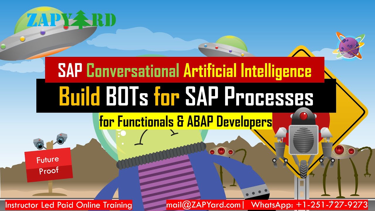 Build ChatBots for Real SAP Business Processes using SAP Conversational ...