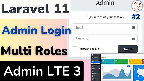 Laravel 11 Admin LTE 3 - YouTube