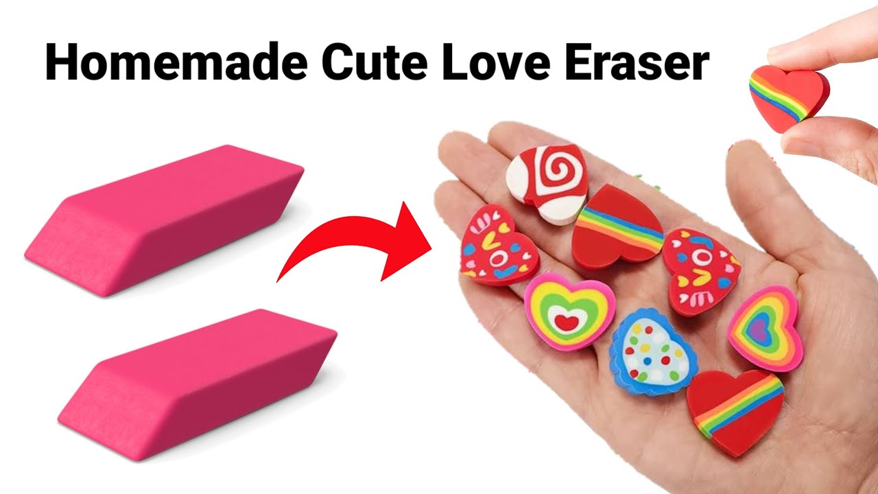 How to make Kneaded Eraser at home/DIY Kneaded Eraser/homemade Kneaded ...