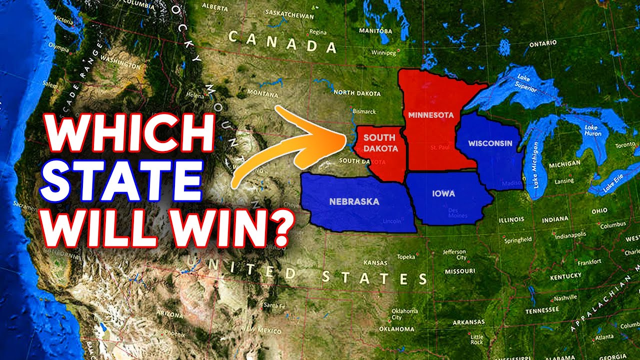 All 50 States War🔥 || Which One U.S. State Would Win This Fight? - YouTube