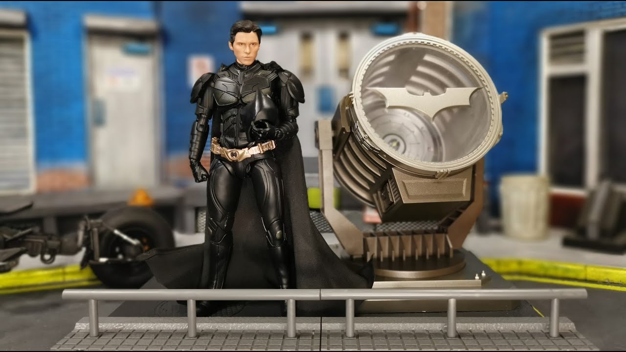 ModoKing Batman The Dark Knight Rises 1/12 action figure Unboxing ...