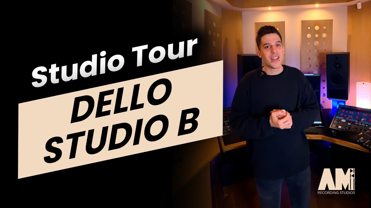 STUDIO TOUR dello Studio B - YouTube
