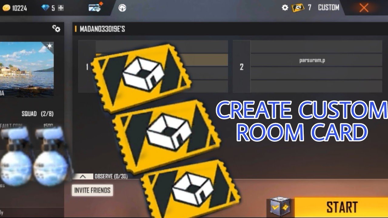 How to create custom | how to create room card | custom keise banaye ...