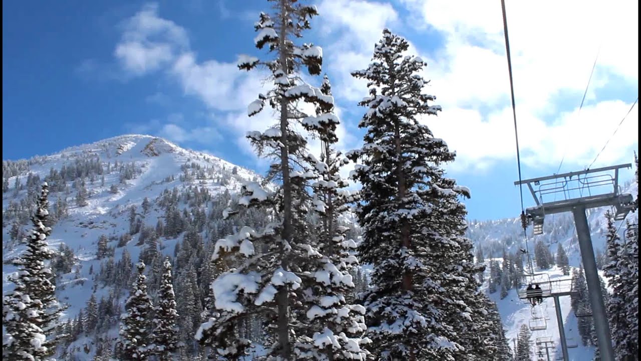 Peruvian chairlift ride at Snowbird.MOV - YouTube