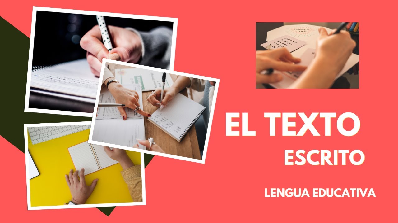 El texto escrito lengua educativa - YouTube