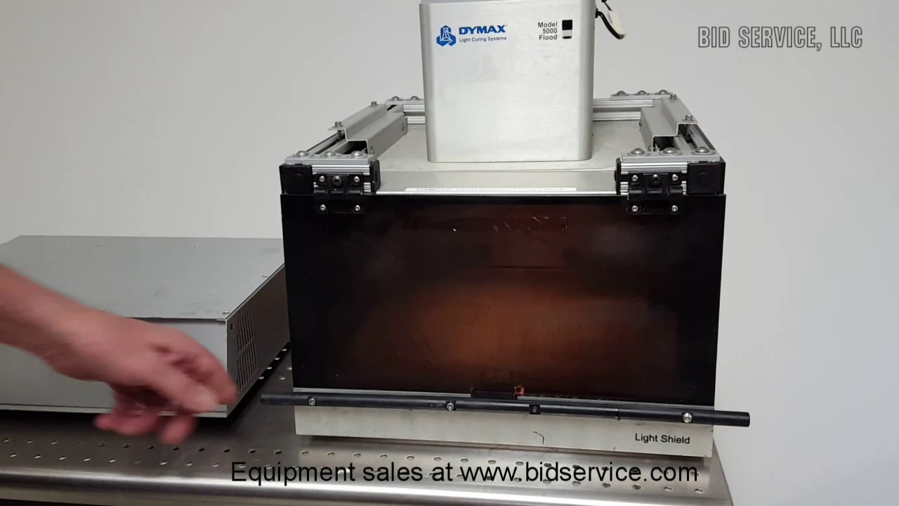Dymax 5000 EC Curing System #61748 - YouTube