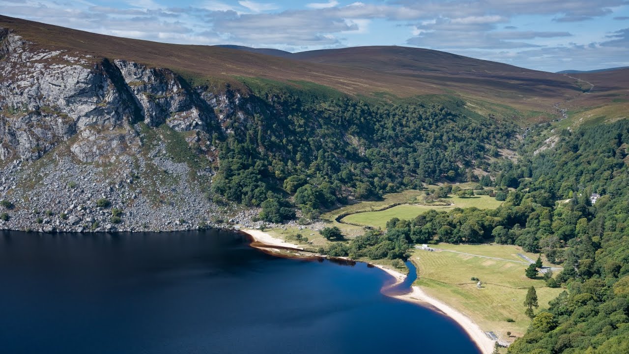 Exploring Ireland: Hiking Luggala in County Wicklow 💚 - YouTube