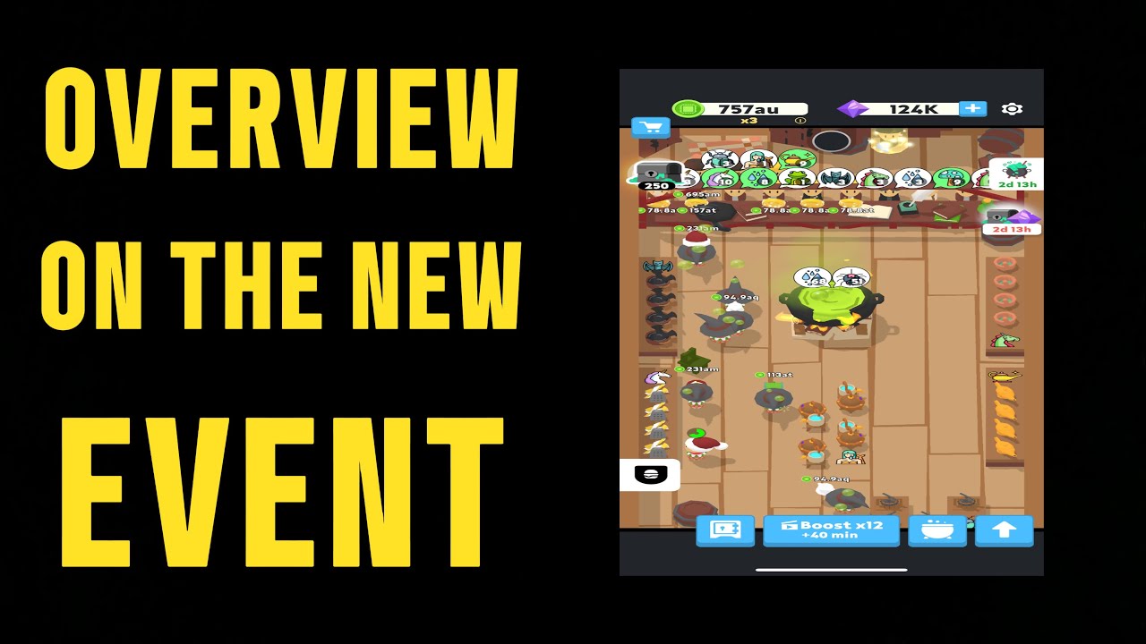 Eatventure: Overview on the Potions Event - YouTube