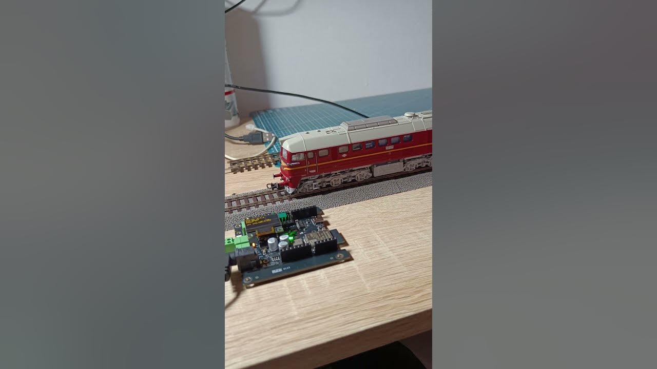 Vasútmodell, 🚂DCC-EX EX-CSB1 megérkezett, Nagyon pici😜 #dcc-ex #train # ...