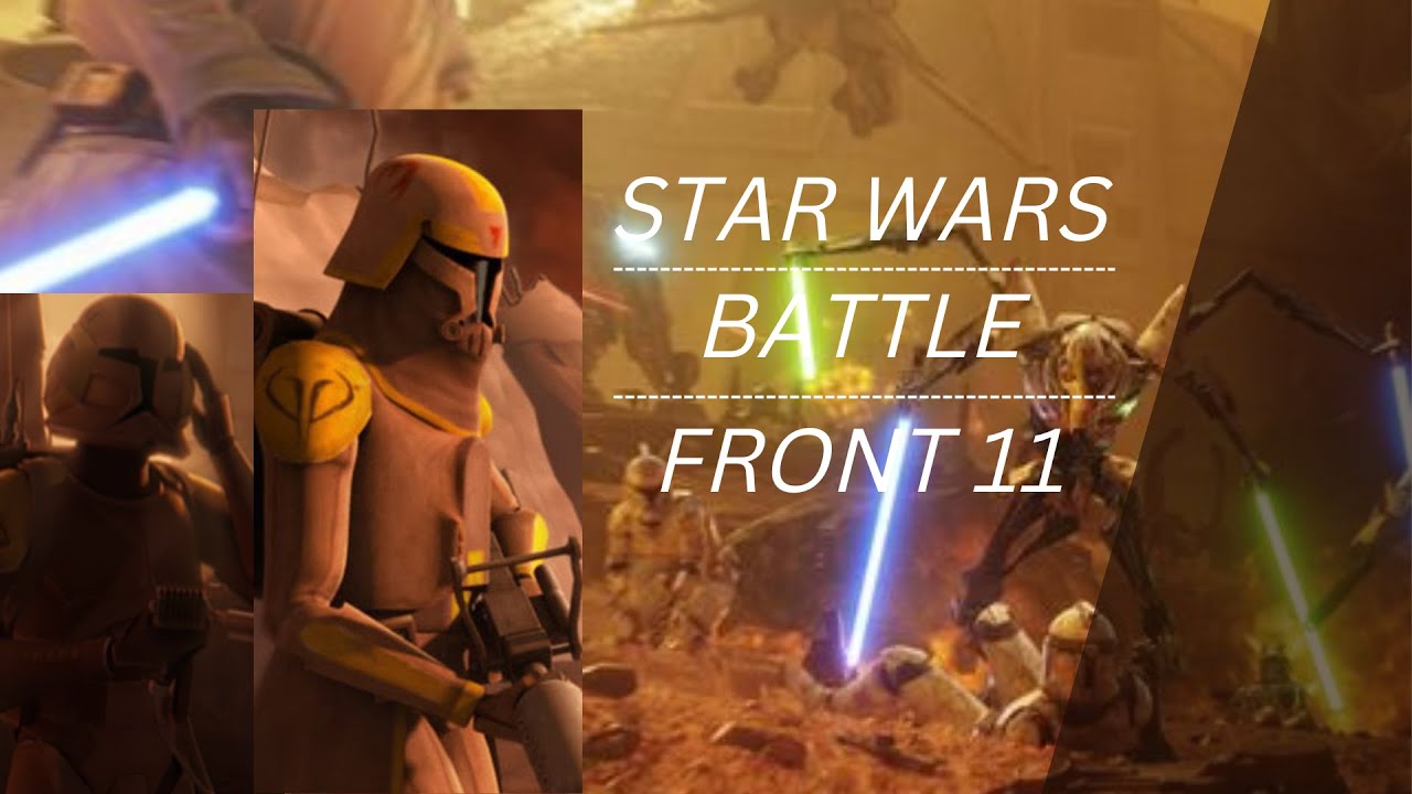 Invasion of Geonosis Star War Battlefront 11 - YouTube