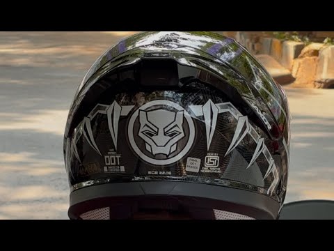 Axor Apex Black Panther Marvel Edition #axorhelmets #axor - YouTube