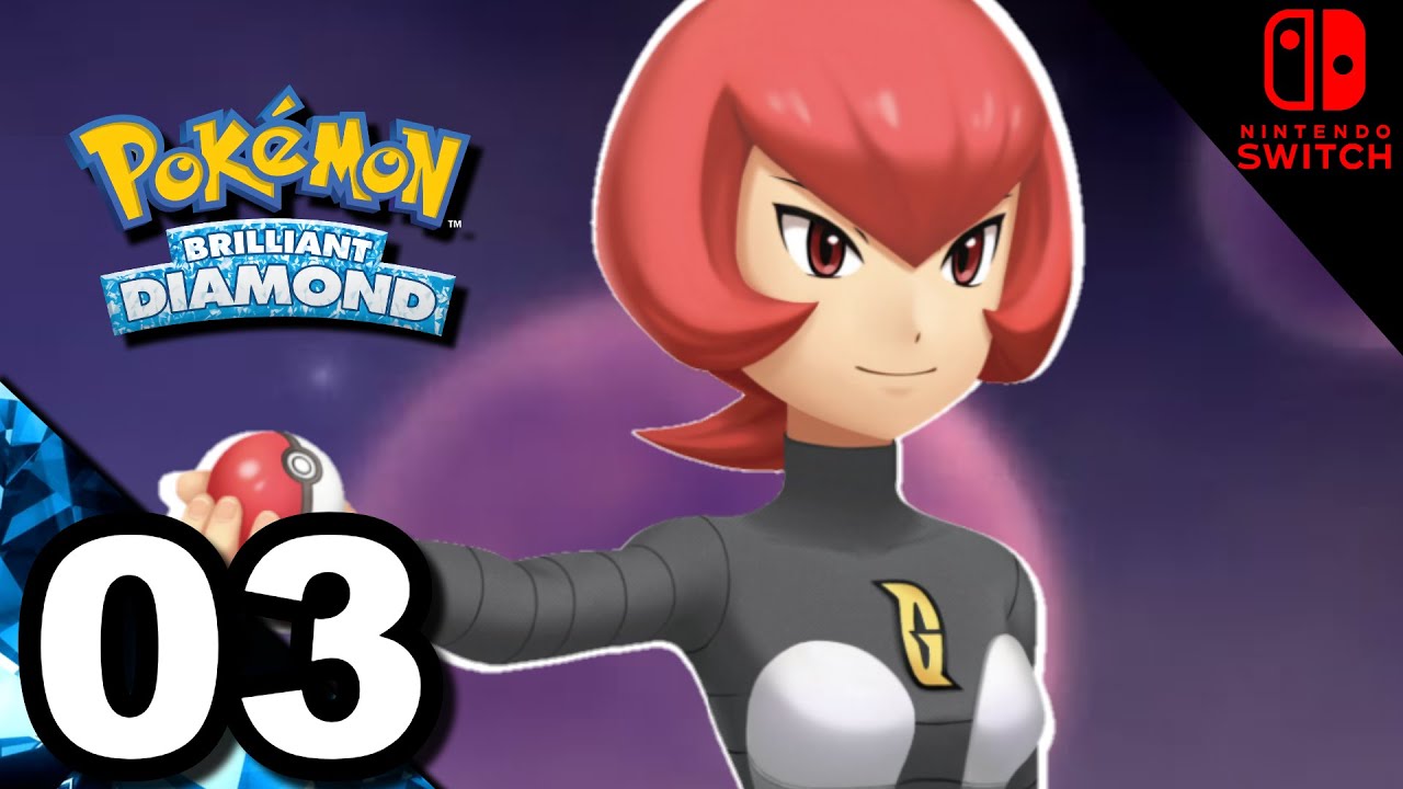 Pokémon Brilliant Diamond HD Gameplay Walkthrough Part 3 - Commander ...
