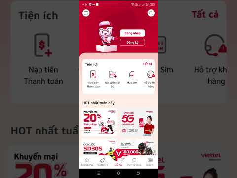 Hướng dẫn tự đăng ký kích hoạt sim Viettel [nguyên KIT] miễn phí qua app MyViettel
