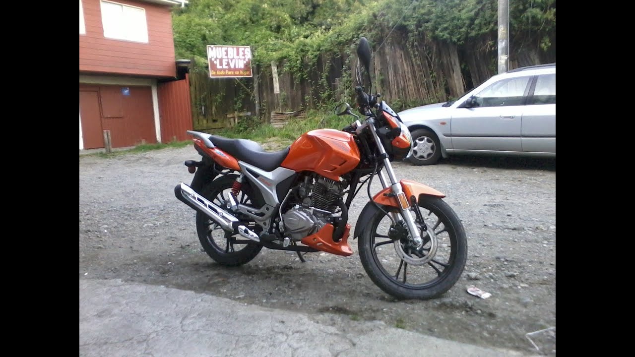 HAOJUE SUZUKI HJ-150-9 led custom - YouTube