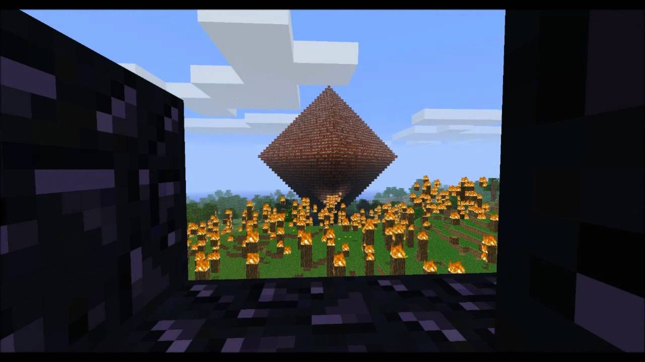 Minecraft TNT Planet - YouTube