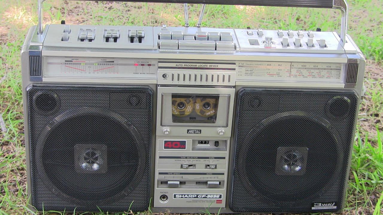 Sharp GF-9696 cassette exercising 10 July 2025 - YouTube