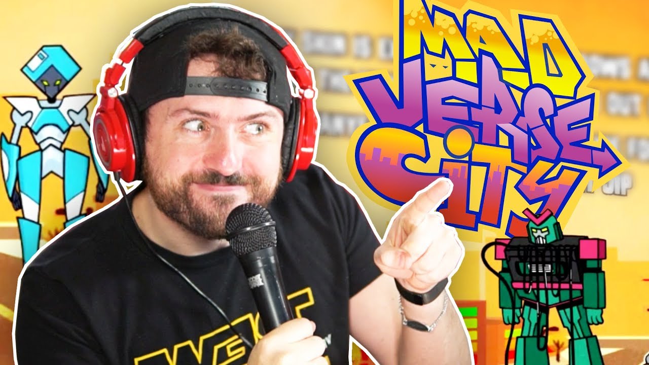 WE DID RAP BATTLES! | Mad Verse City w/ The Derp Crew & Friends - YouTube