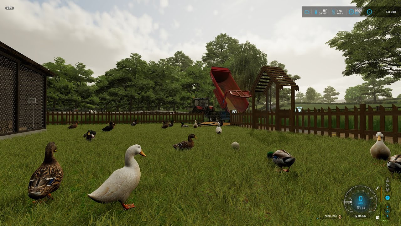 FS 22 Bally Spring 5 (Organic Farmer) Harvesting Wheat – Buying 500 ...