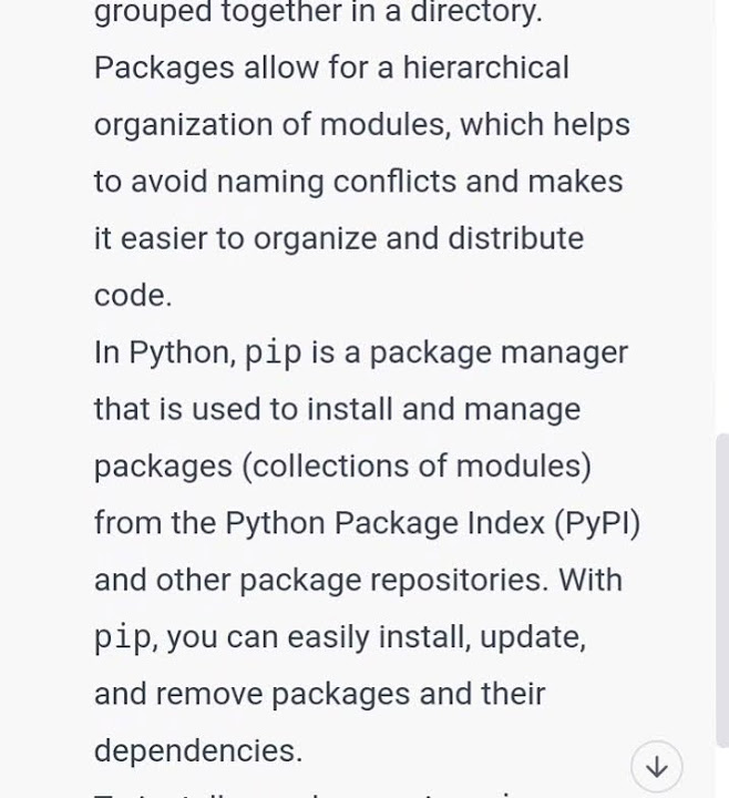 Module And Pips In Python Programming Youtube 