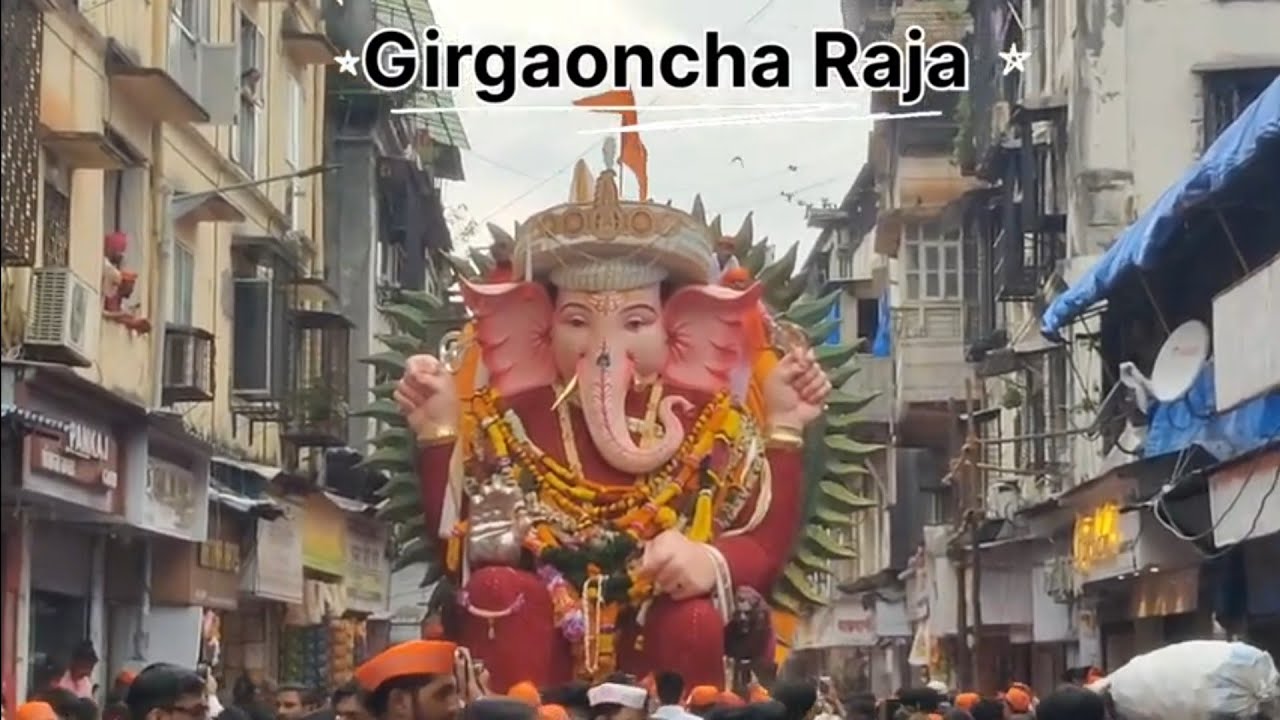 Girgaon cha Raja Visarjan 2022 😍 ️Milind Kacchi Baja 💥 🕺🎉🔥 # ...