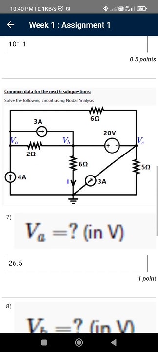 NPTEL WEEK 1 NETWORK ANALYSIS ASSIGNMENT - YouTube