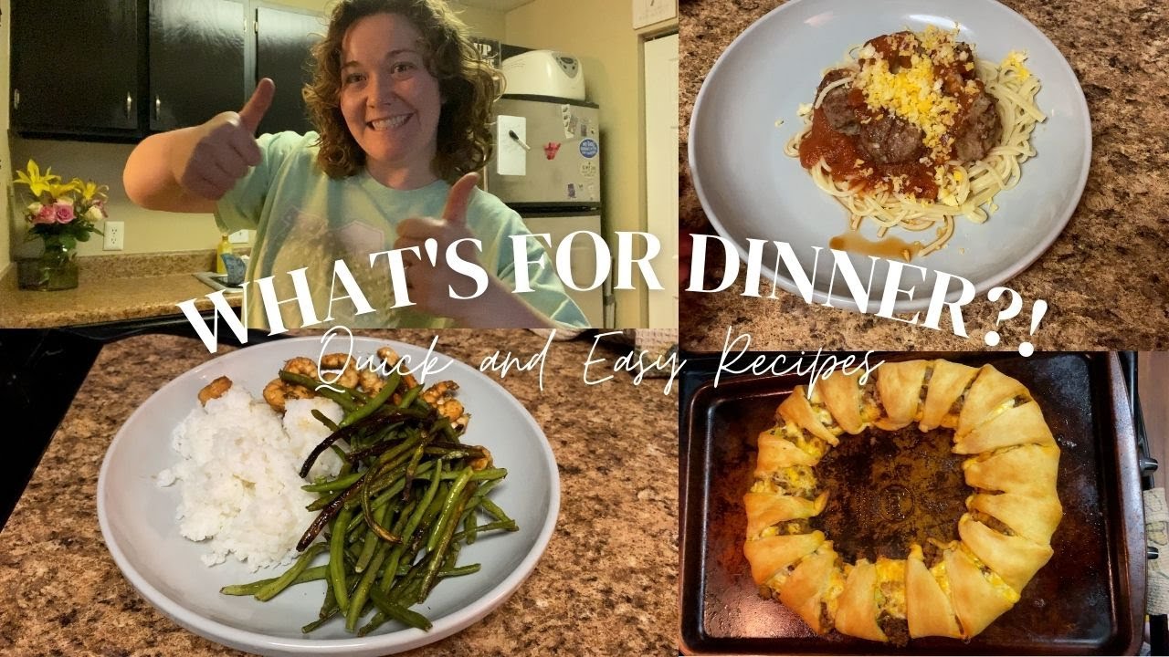 Vlog #137| What's For Dinner? Quick and Easy Recipes! - YouTube