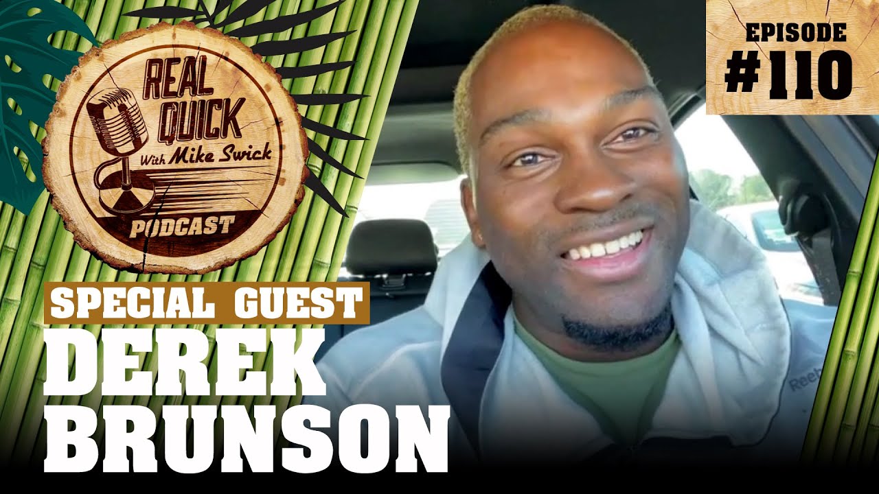 Derek Brunson EP 110 | Real Quick With Mike Swick Podcast - YouTube